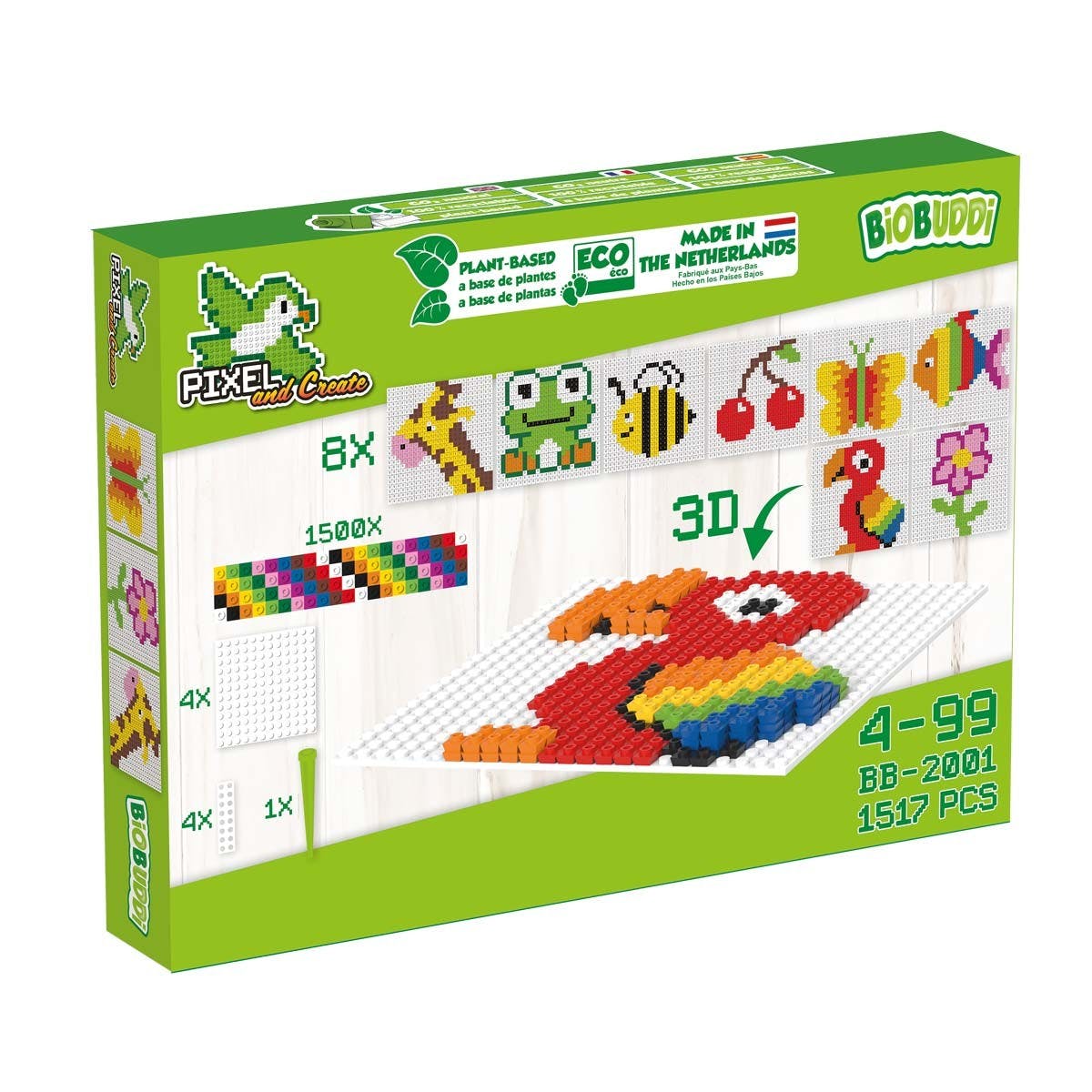 BiOBUDDi Pixel and Create Mosaic Starter Kit – Kids Magic Land