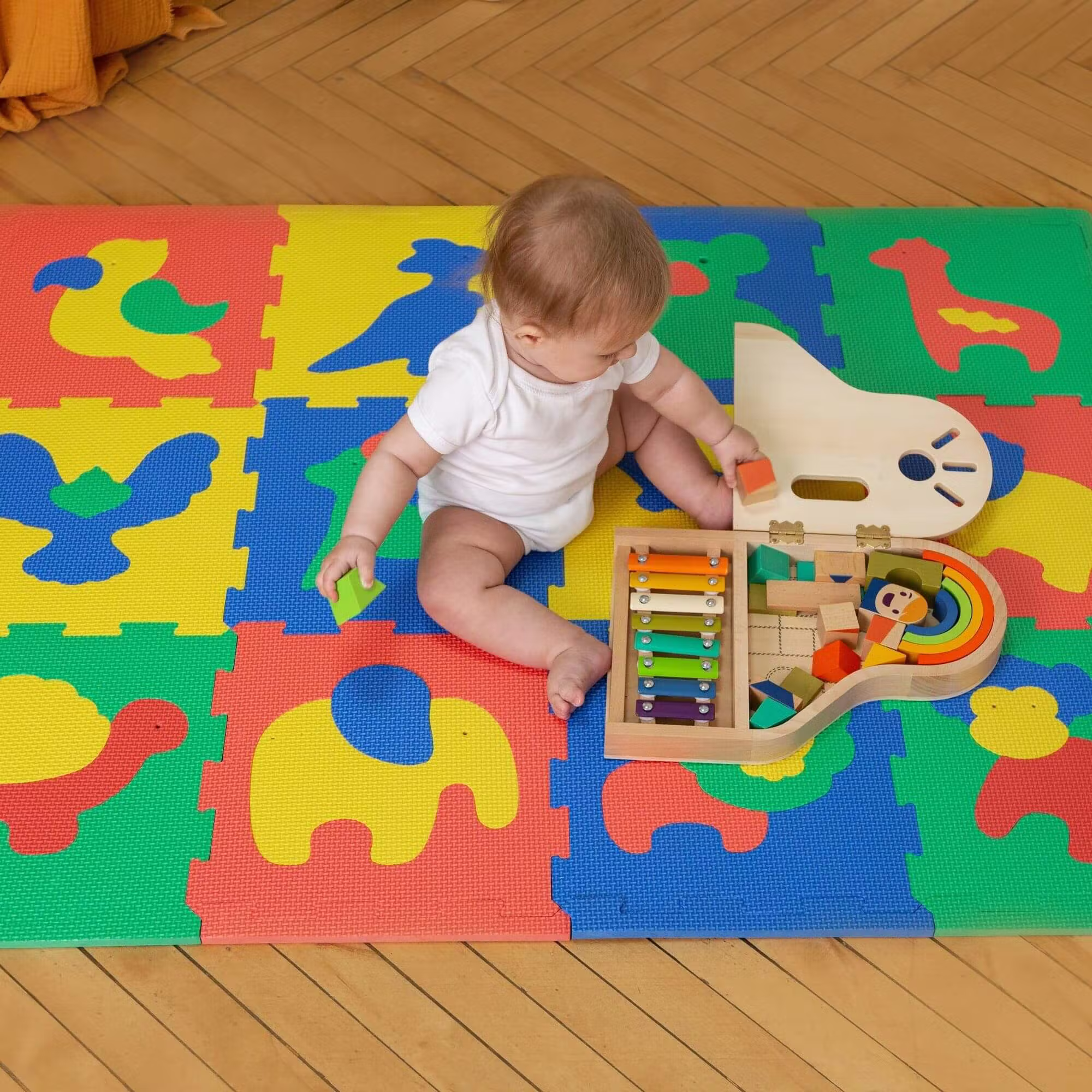 Child play mat puzzle store