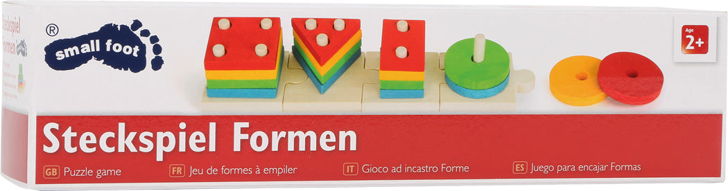 Small Foot Shape Fitting Game – Kids Magic Land